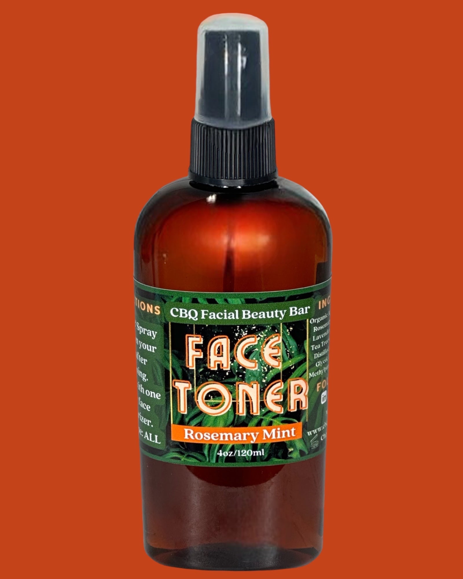 Rosemary Mint Face Mist – CBQ Facial Beauty Bar